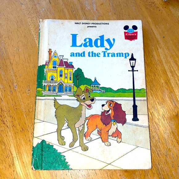 Disney | Other | Vintage 981 Walt Disney Lady And The Tramp Book | Poshmark